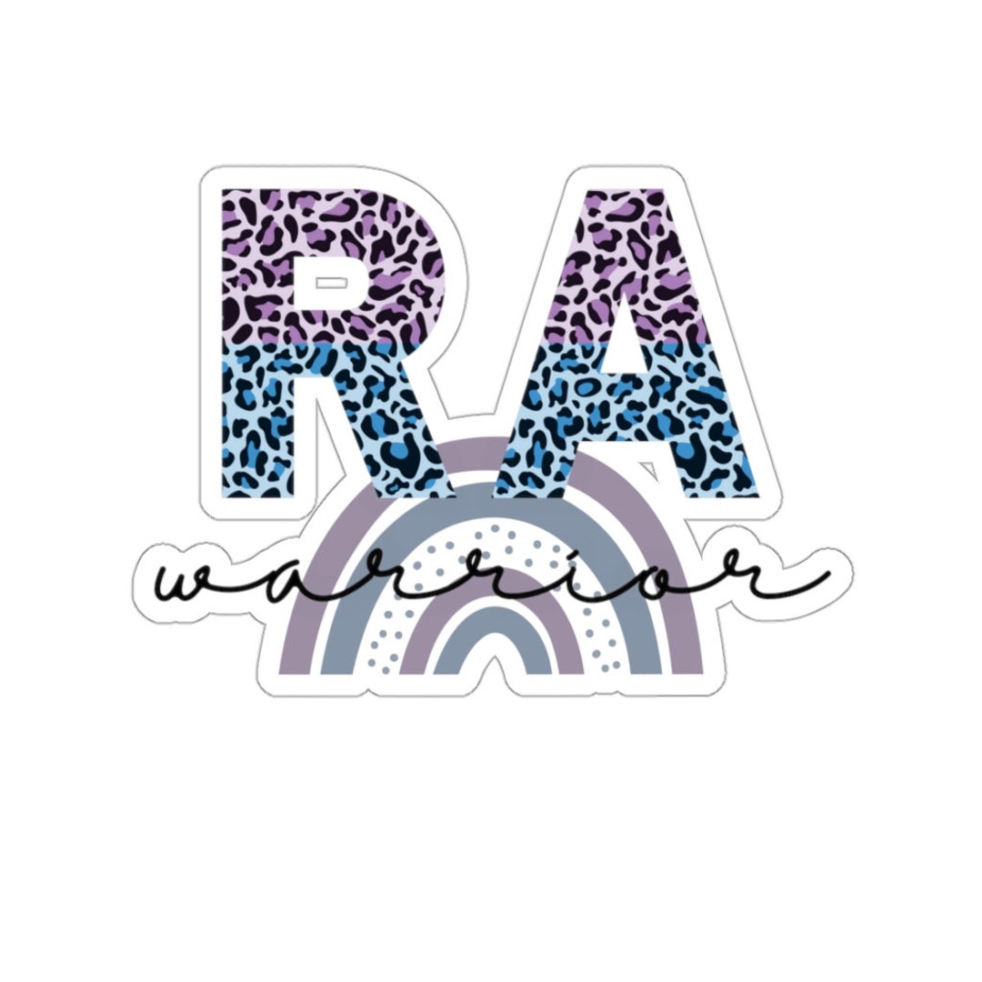 Rheumatoid Arthritis Sticker, RA Warrior, Arthritis Awareness, Spoonie ...
