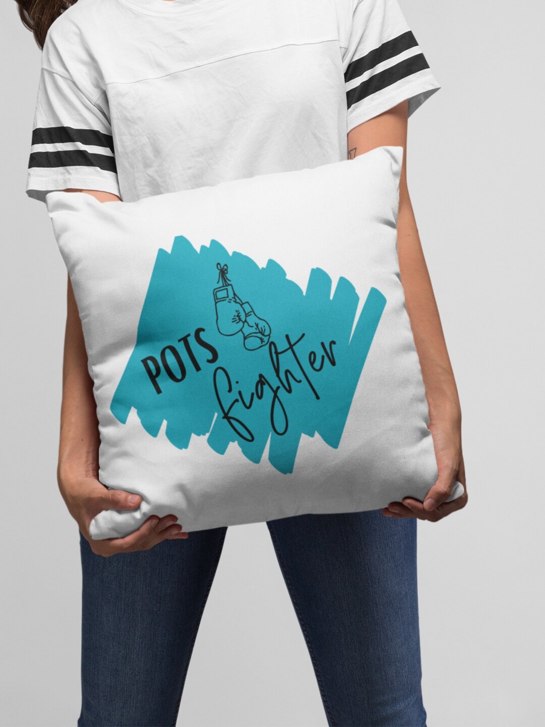 POTS Fighter Pillow, Pots Gift, Postural Orthostatic, Tachycardia ...