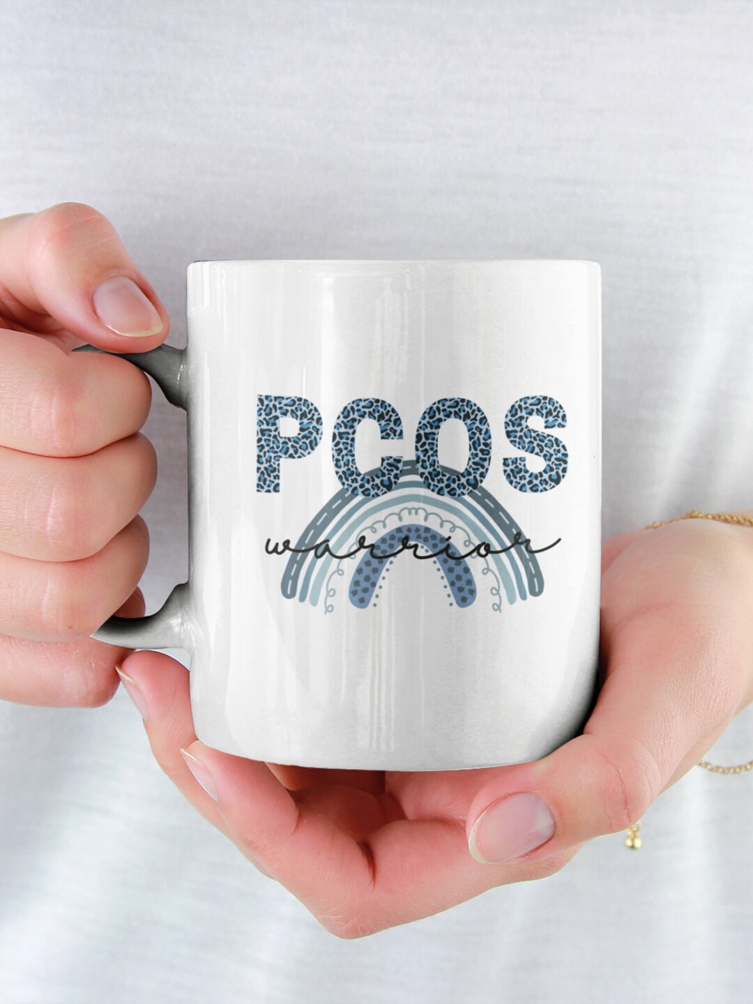 Pcos Warrior Mug Pcos Awareness Pcos Warrior Pcos Support - Etsy