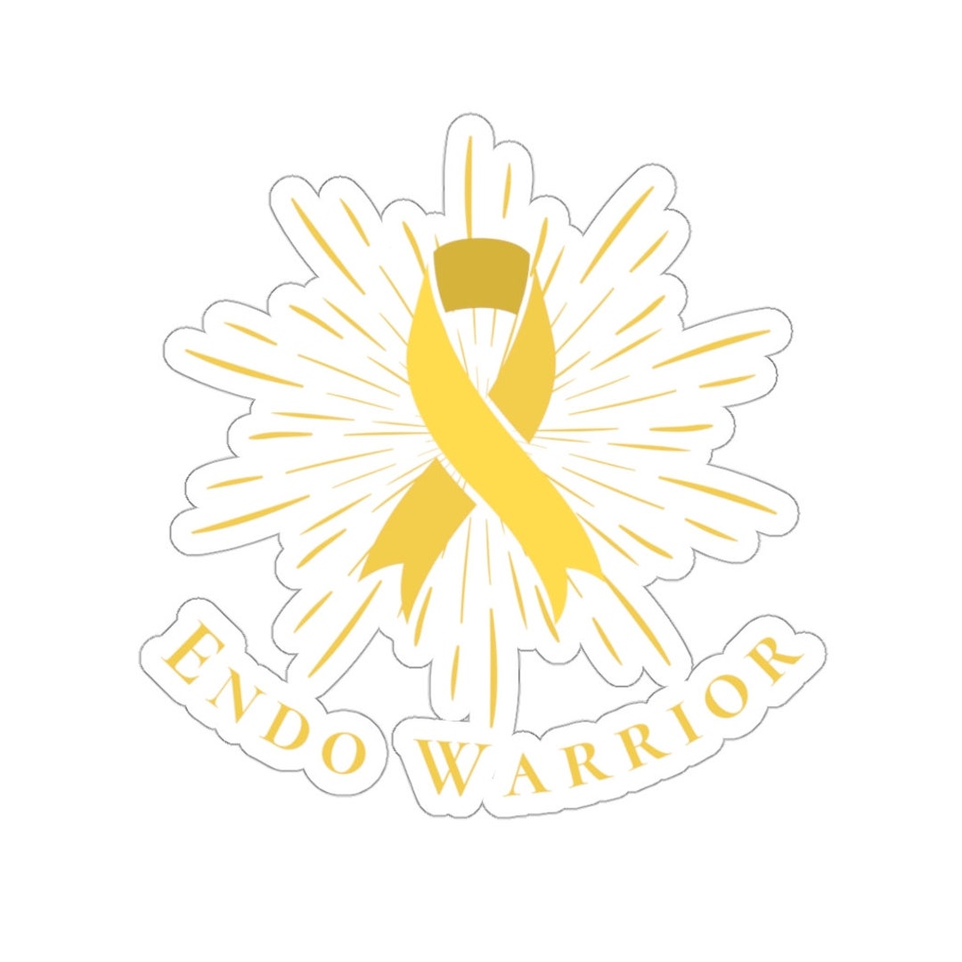 Endo Warrior Sticker, Endo Awareness, Endometriosis, Endometriosis Gift ...