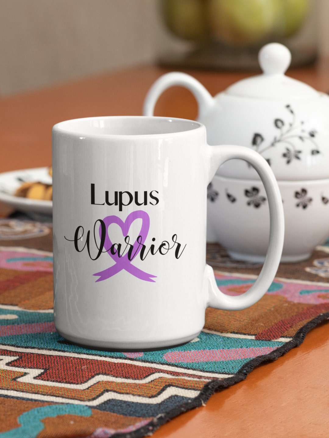 Lupus Warrior, Lupus Mug, Lupus Awareness, Lupus Gift, Chronic Illness ...
