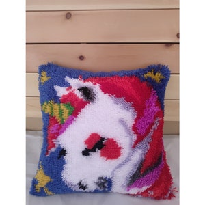 Fox Latch Hook Cushion Kit - Etsy