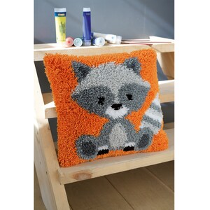 Fox Latch Hook Cushion Kit - Etsy