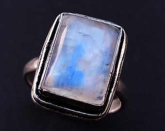 Rectangle Shape Ring - Etsy