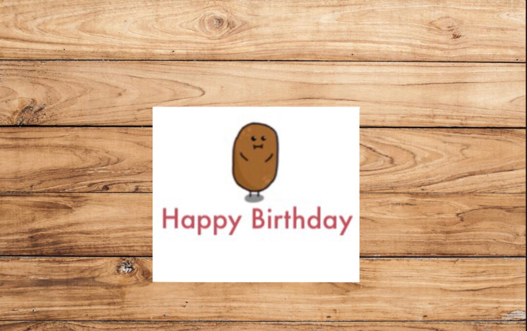 Potato Cards - Etsy