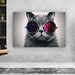 Cool Cat Print on Canvas Modern Wall Art Canvas Wall Set - Etsy
