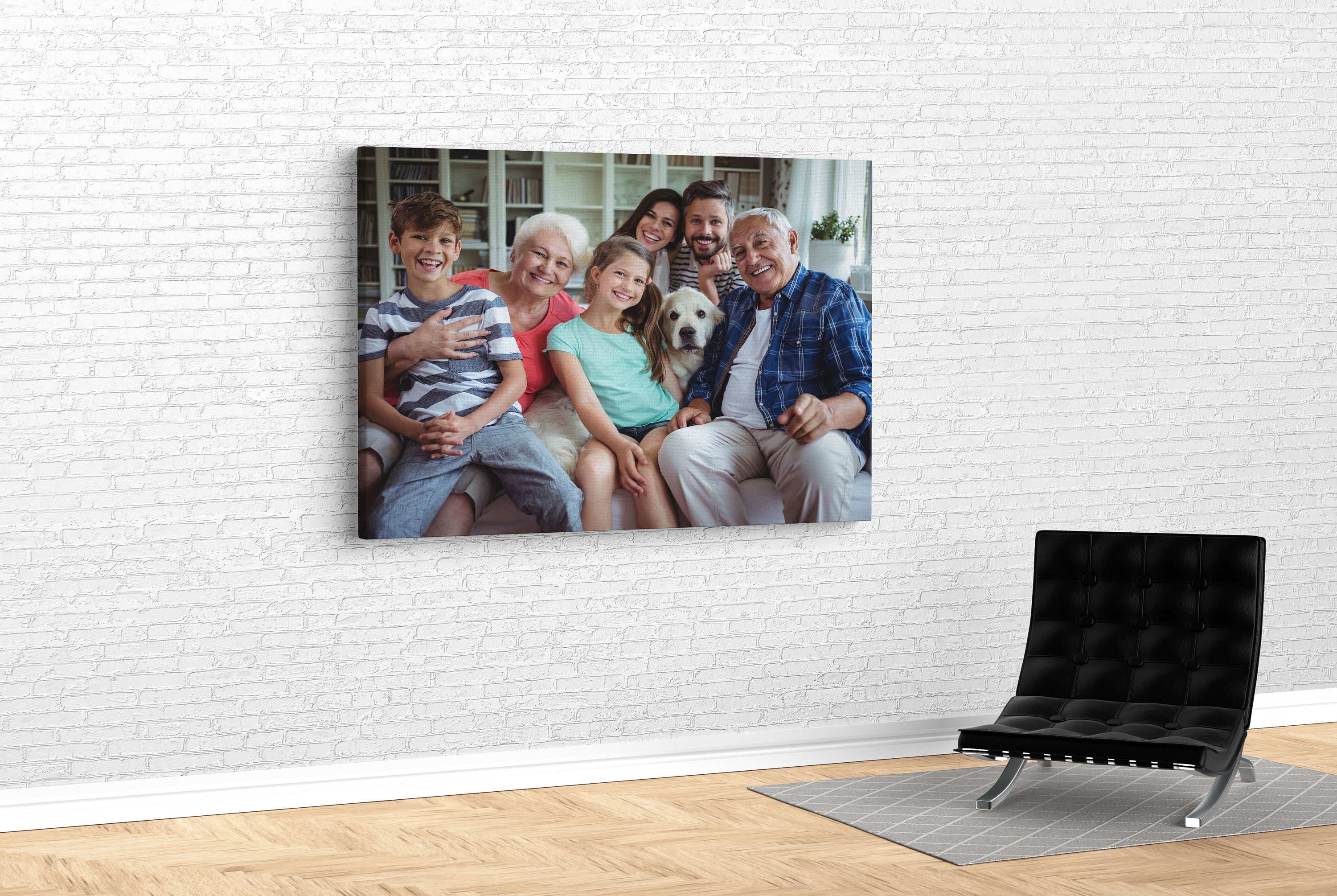 Custom Print on Canvas Personalized Print Modern Wall Art | Etsy