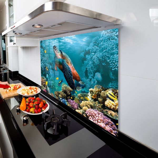 Turtle Backsplash - Etsy