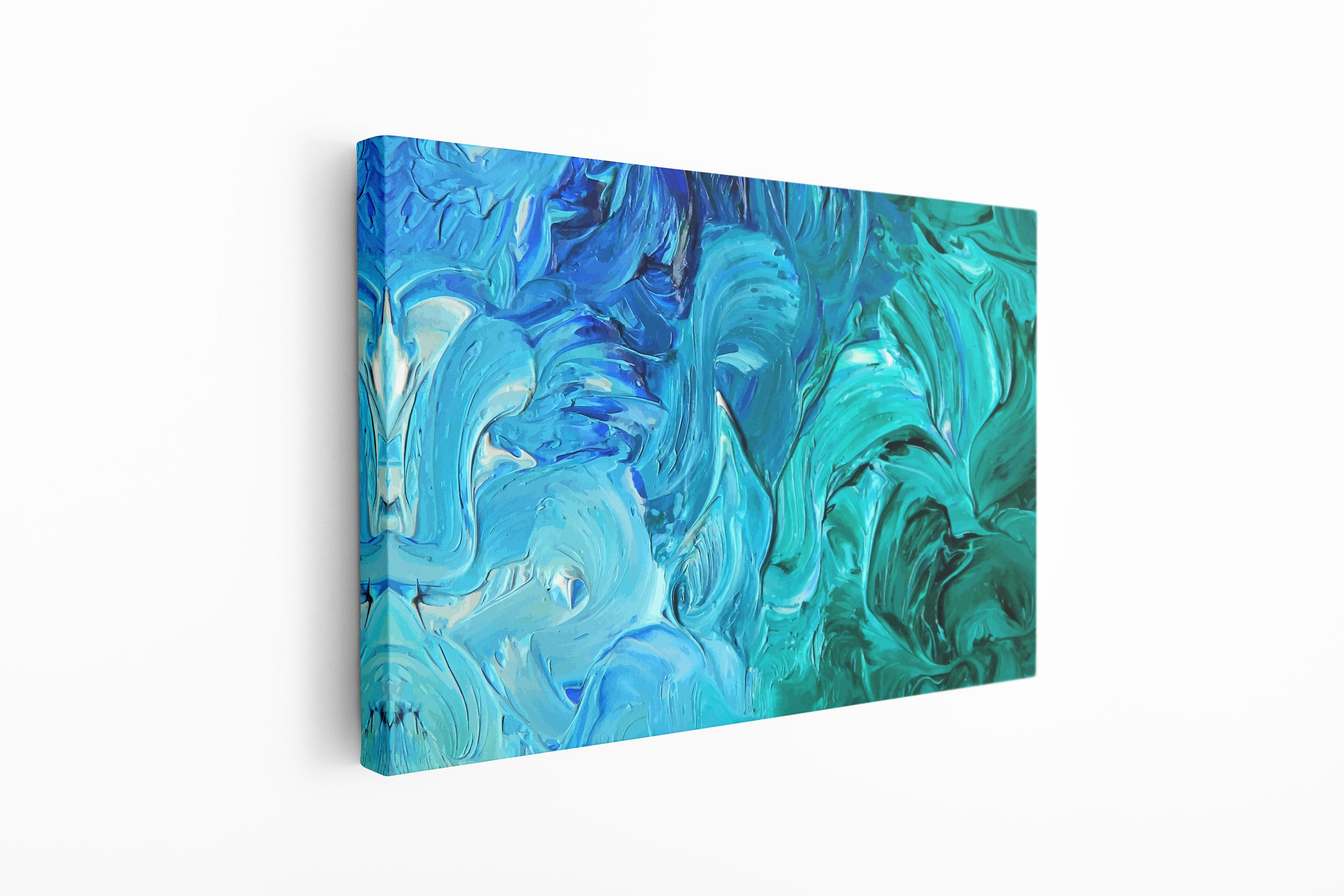 Blue Abstract Art Hd