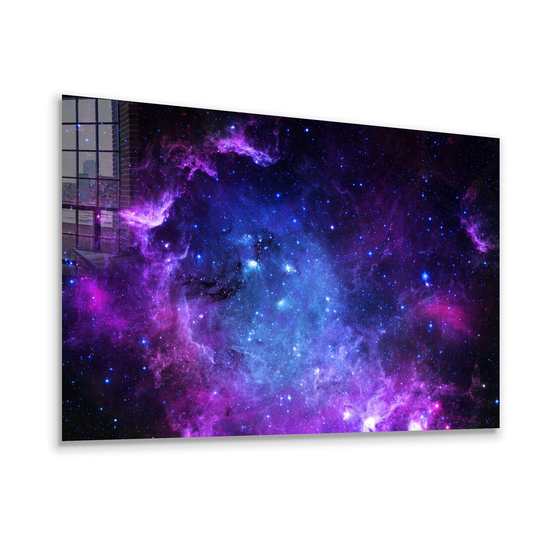 Glass Wall Art / Acrylic Glass Art / Floating Frame Option / Canvas ...