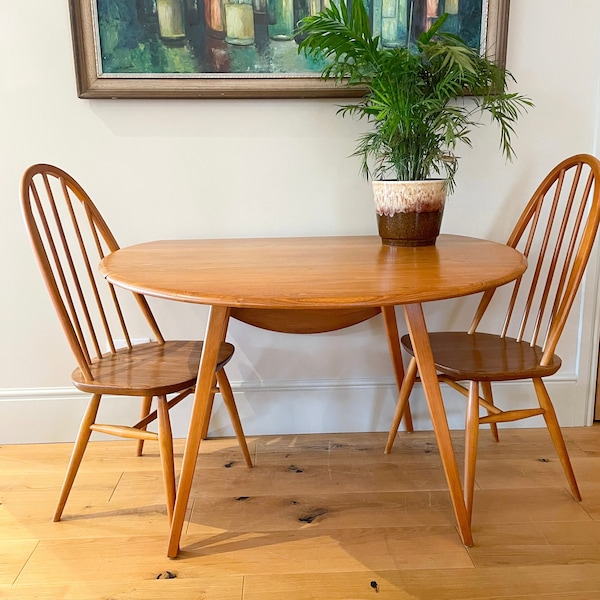 Ercol Dining Table - Etsy UK
