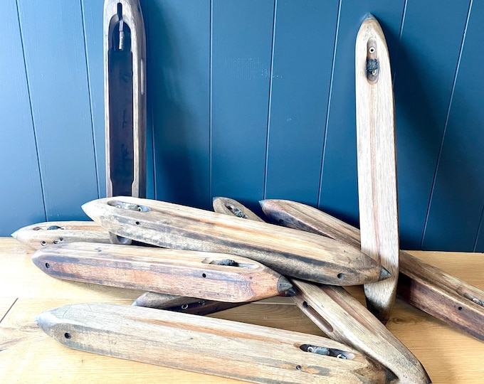 18 Inch Rag Rug Weaving Shuttles, Handweaving Shuttle, Hand Made ...