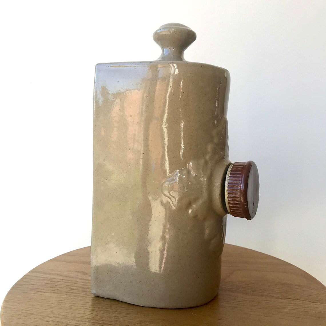 Vintage stone hot water bottle antique stoneware hot water | Etsy