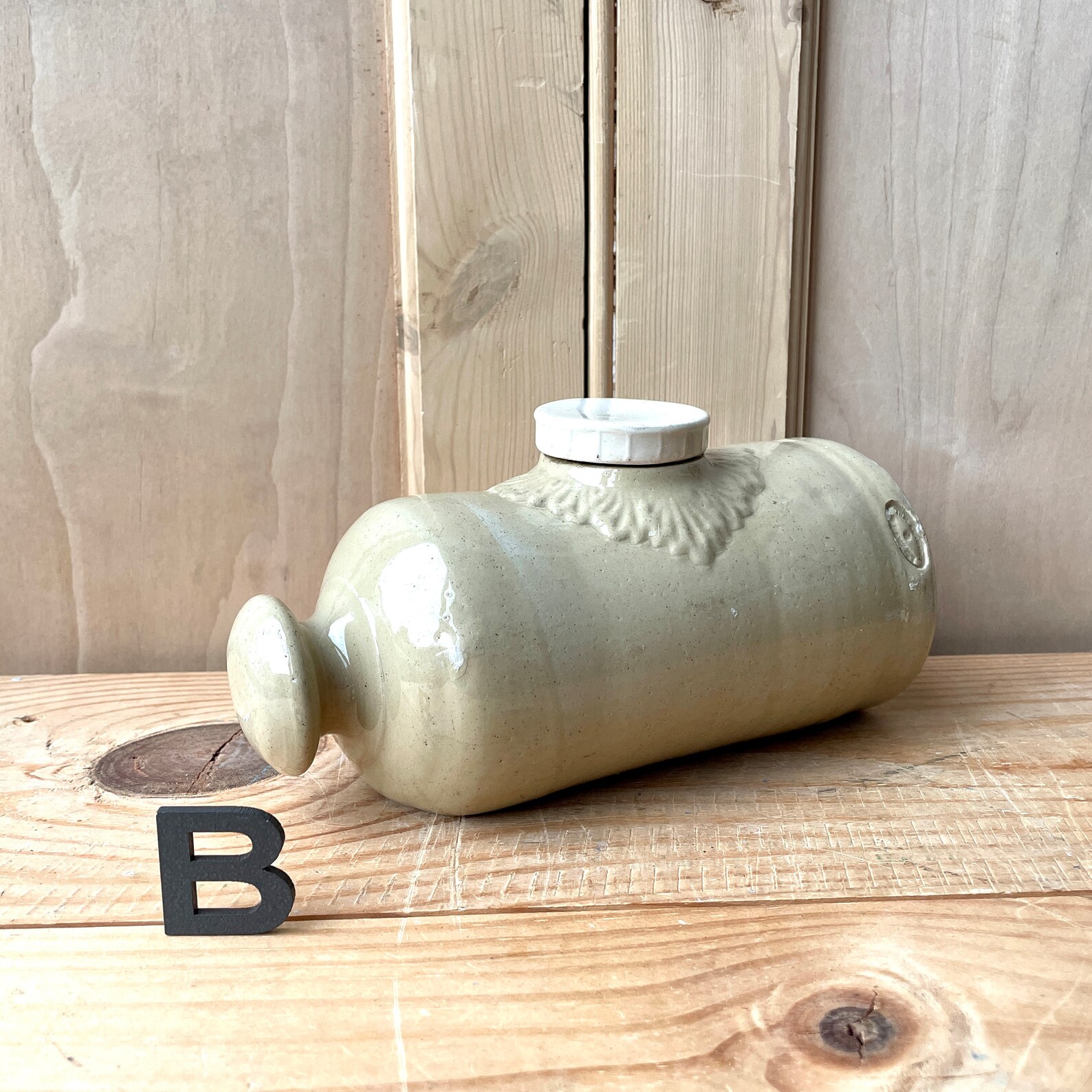 Vintage Stone Hot Water Bottle Antique Stoneware Hot Water - Etsy UK