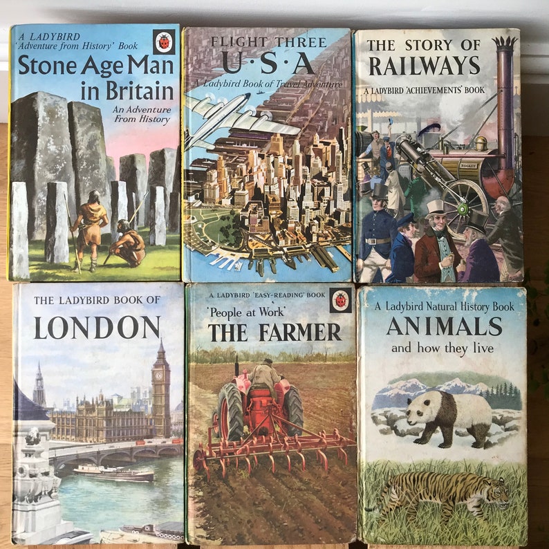 Vintage Ladybird Books Educational Ladybird Books | Etsy