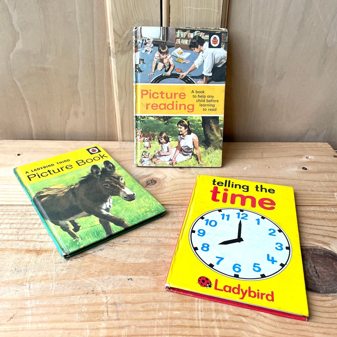 Vintage Early Ladybird Books, Series Picture Reading 3 Book Set "sold ...