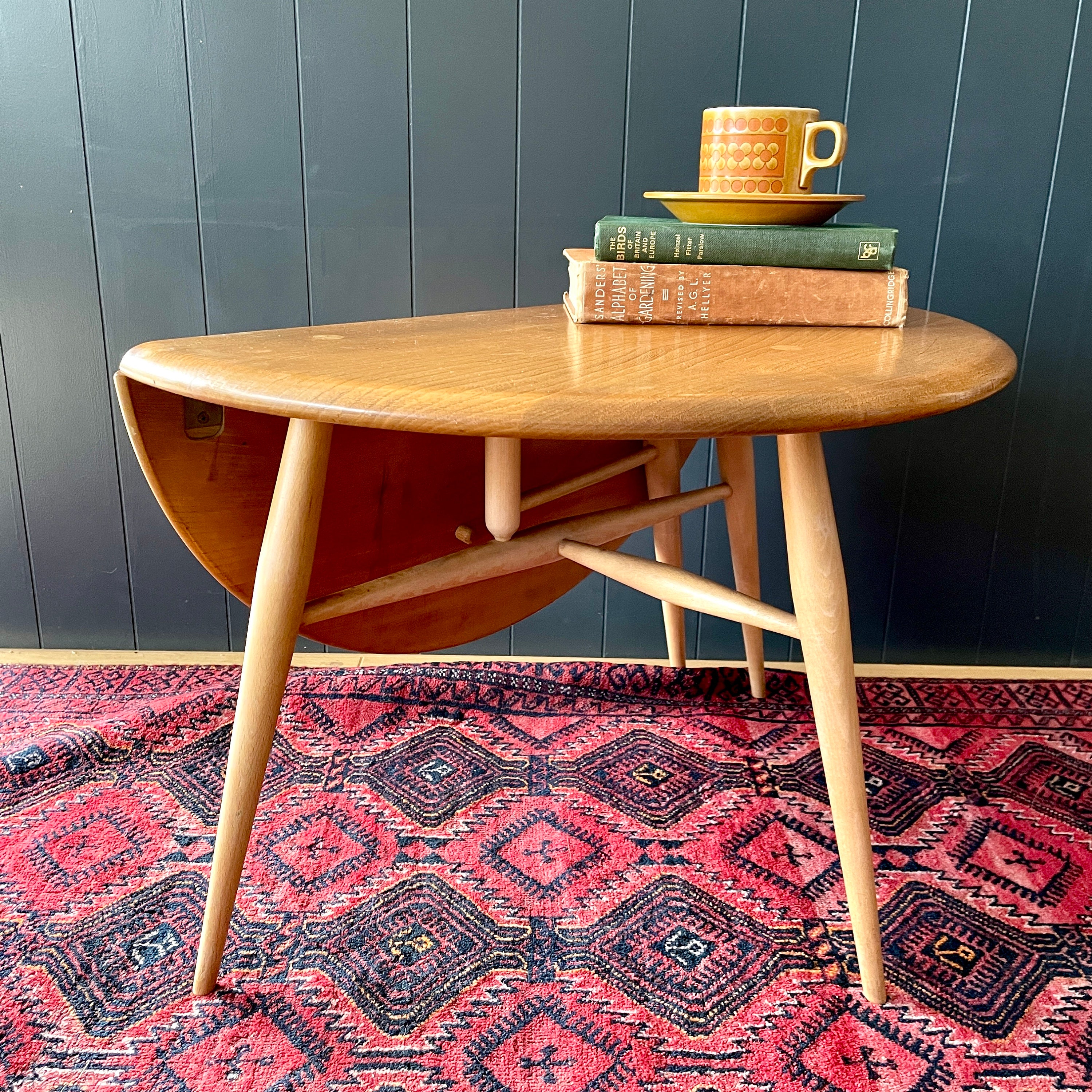 Ercol Blonde Drop Leaf Table No 308 Drop Leaf Folding Occasional Table Elm and Beech Coffee Table. Coffee Table. Etsy
