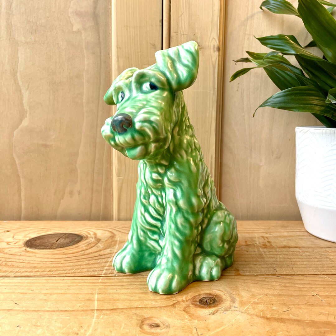 Vintage Sylvac Green Terrier Sylvac Dog Model 1379 - Etsy