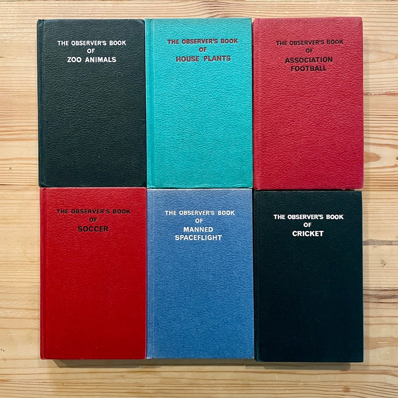 Vintage Observer's Books Published by Frederick Warne & - Etsy UK