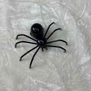 Gloss Black Spider. Made From Stainless Steel Dome Nuts. Scary ...