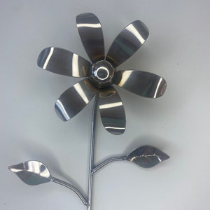 Stainless Steel Mirror Polished Shiny Metal Flower. - Etsy