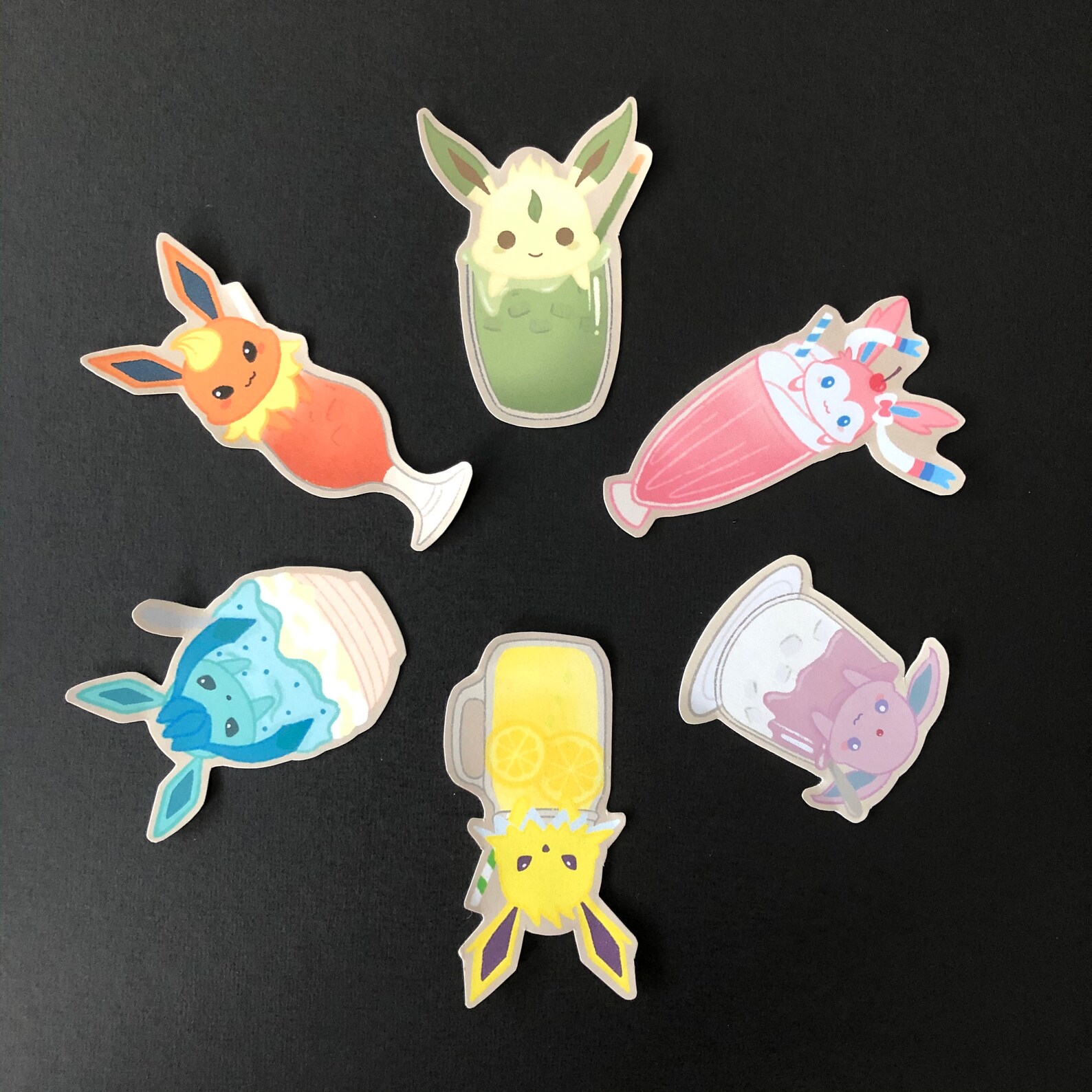 Pokémon Drink Stickers - Etsy