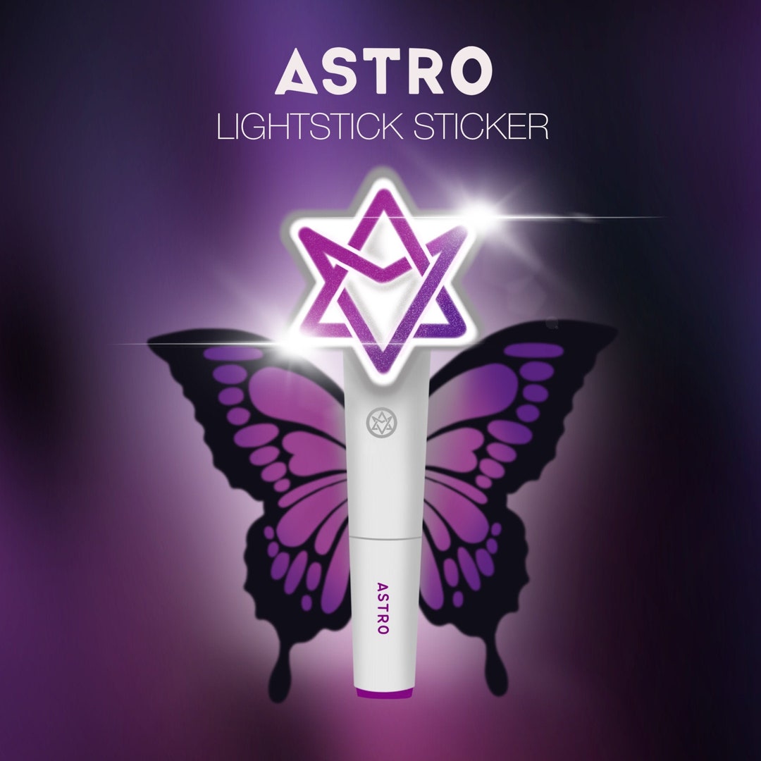 Stickers - ASTRO Butterfly Lightstick - Etsy