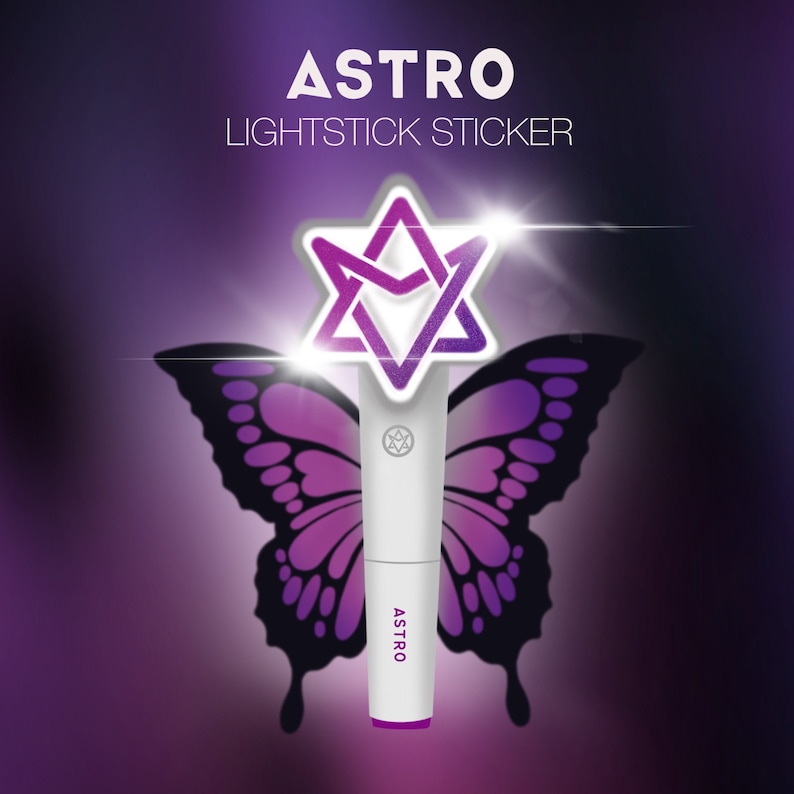 Stickers - ASTRO Butterfly Lightstick - Etsy