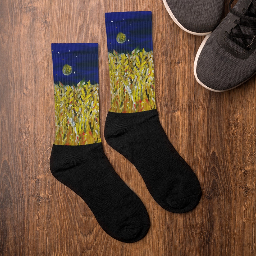 Socks, Ukraine, Wheat, Field, Stay With Ukraine, War, Valeria Sivtsova ...