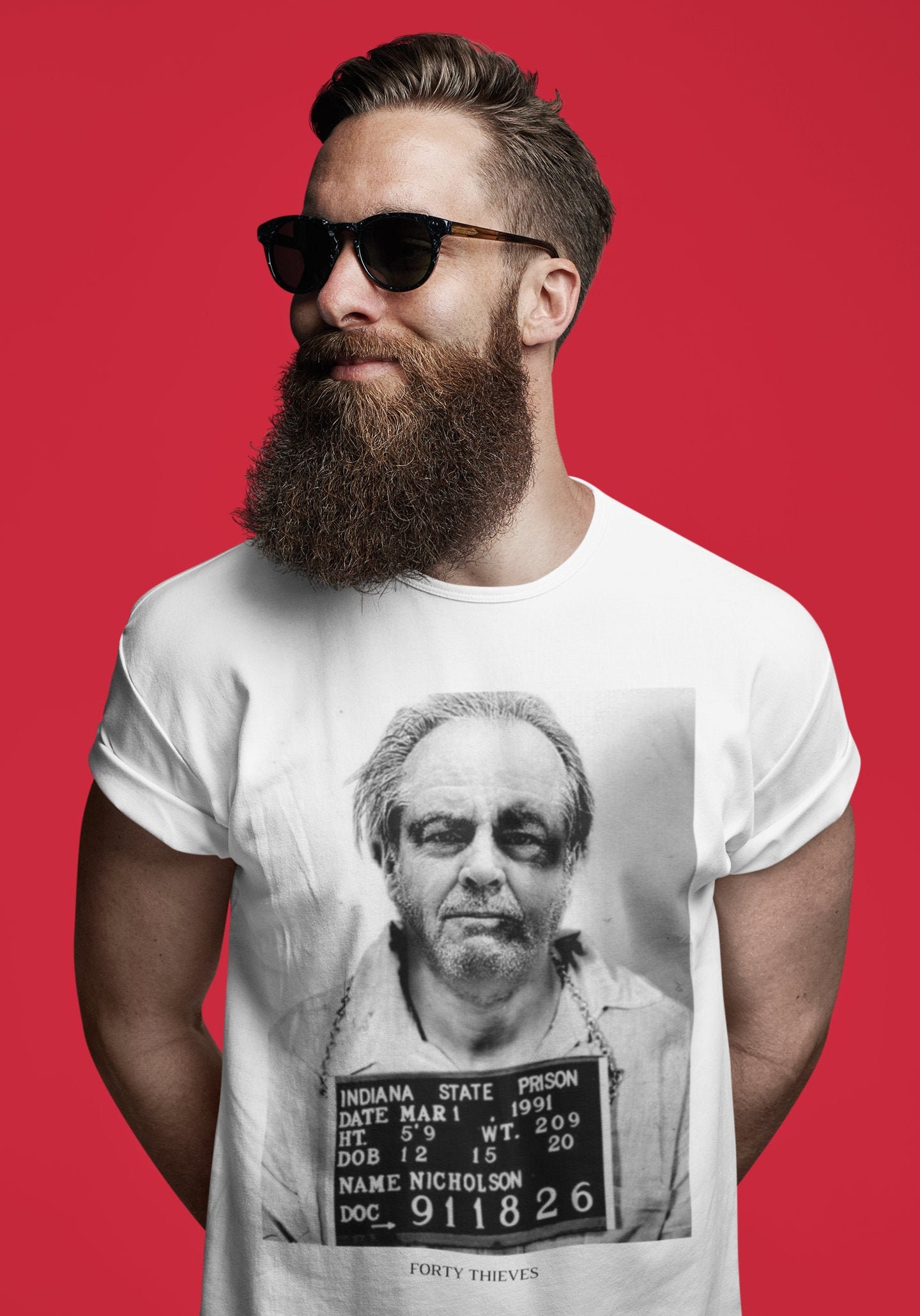 Jack Nicholson Sunglasses Beard