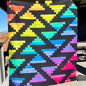 Leveled up Quilt Pattern | PDF Printable Download || Jelly Roll ...