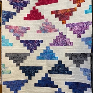 Leveled up Quilt Pattern | PDF Printable Download || Jelly Roll ...