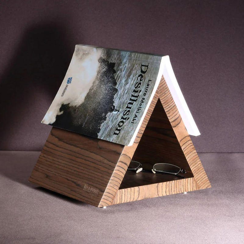 Wooden Book - Etsy