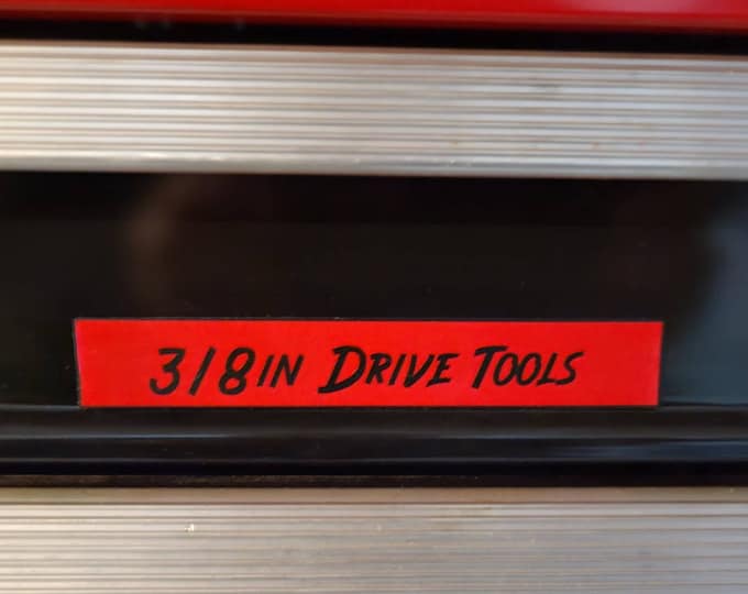 Tool Box Decals, Tool Box Labels, Tool Box Stickers, Toolbox Organizer ...