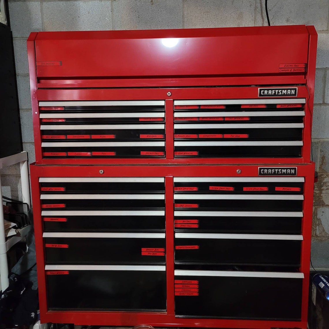 Tool Box Decals, Tool Box Labels, Tool Box Stickers, Toolbox Organizer ...