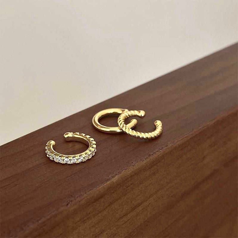 Multiple Ear Cuffs - Ear Cuff No Piercing - Gold Ear Cuffs - Ear Cuff ...