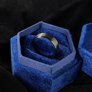 Mass Effect Ring, N7 Ring, Video Game Jewelry, IP Beveled Edge Tungsten ...