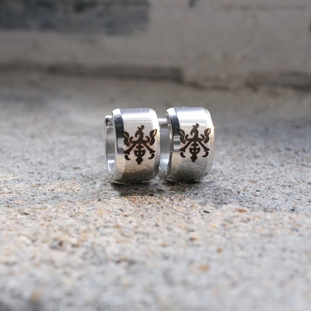 Final Fantasy XIV Clive Rosfield Earrings, Final Fantasy Clip on Ear ...