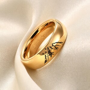 ACOTAR Ring, Night Court Ring, Stary Night Ring, Silver Tungsten Ring ...