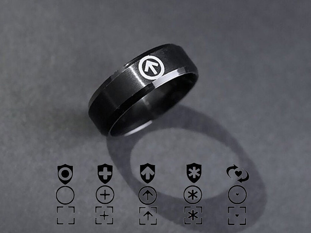 Custom BDSM Black Ring- Male Owned- Slave Ring-submissive Men's Day ...