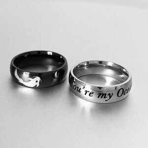 Tui and La Couple Ring, Yin Yang Koi Fish, Tui La, Avatar Moon Spirit ...