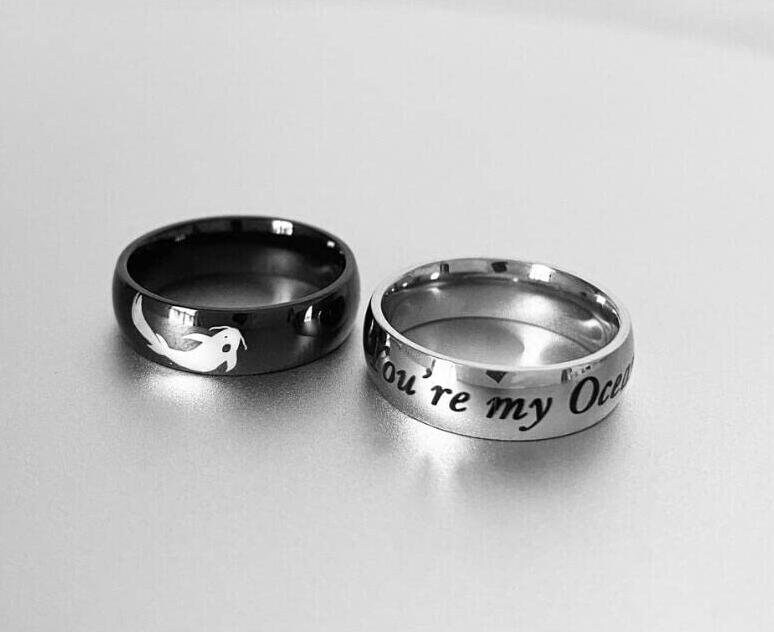 Tui and La Couple Ring, Yin Yang Koi Fish, Tui La, Avatar Moon Spirit ...