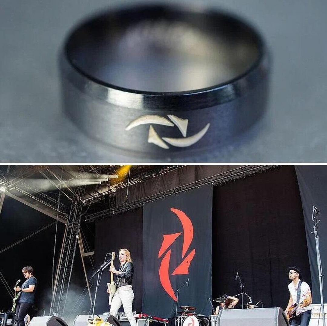 Halestorm Ring, Custom Rock Band, in Memory of American Hard Rock ...