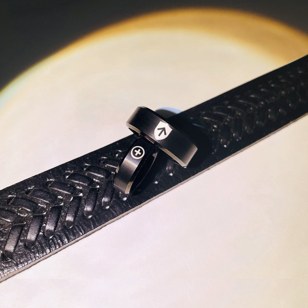 Personalized BDSM Couple Rings Male Owner & Female Owned Sub - Etsy