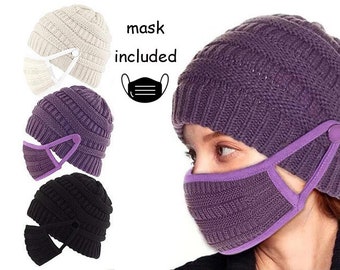 Knit Mask - Etsy