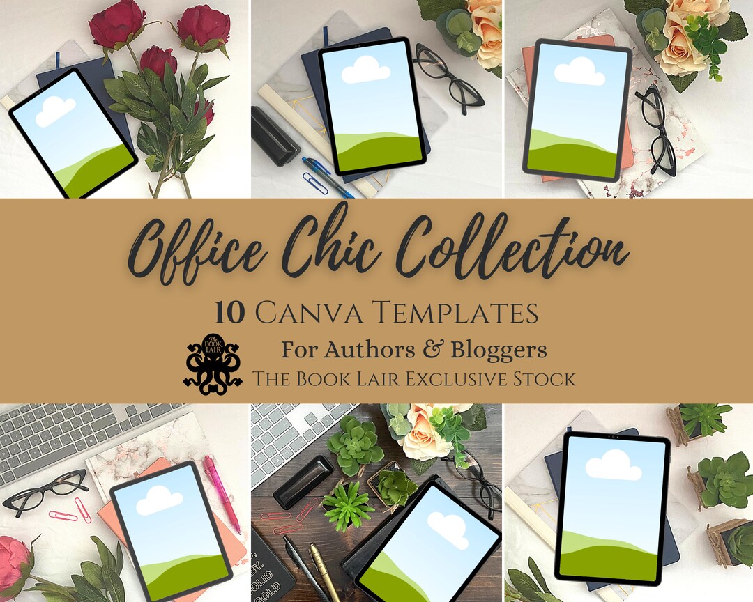 Pre-made Canva Templates - Office Chic Collection | Stock Photography ...