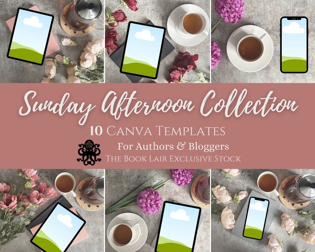 Pre-made Canva Templates - Sunday Afternoon Collection | Stock ...