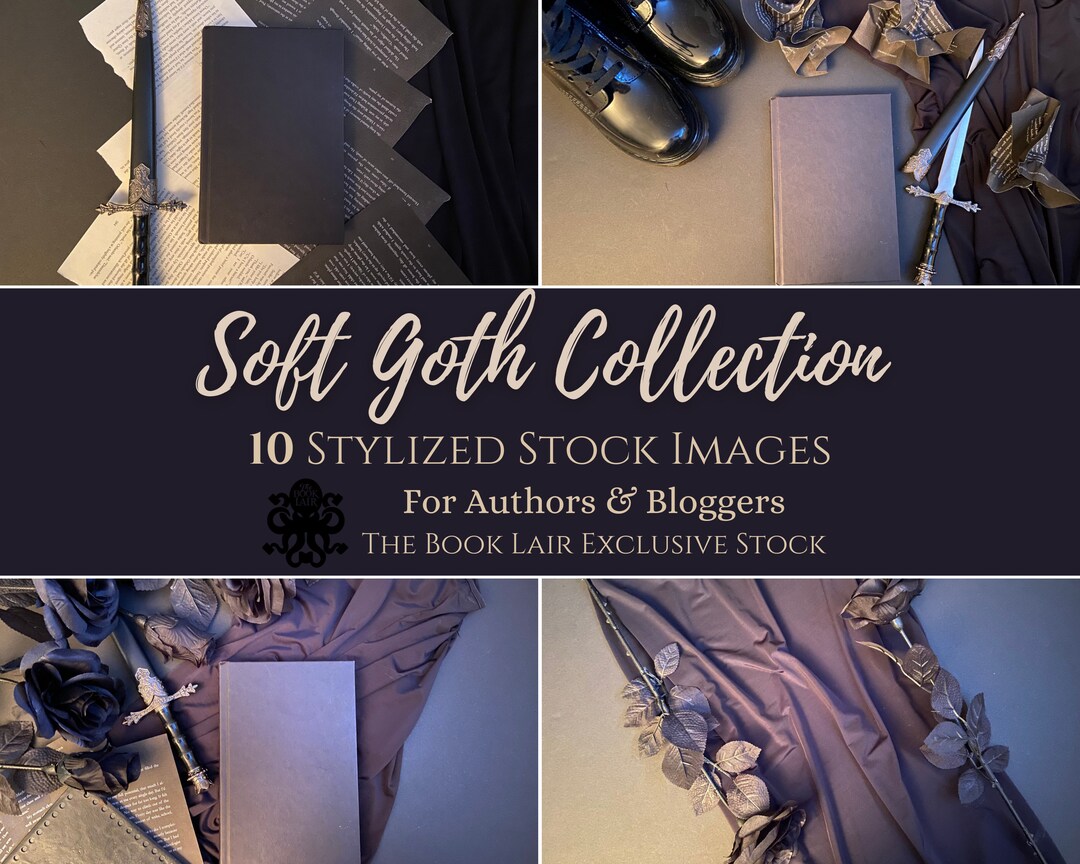 Stylized Stock Photography – Soft Goth Collection | Stock Images | Flat ...