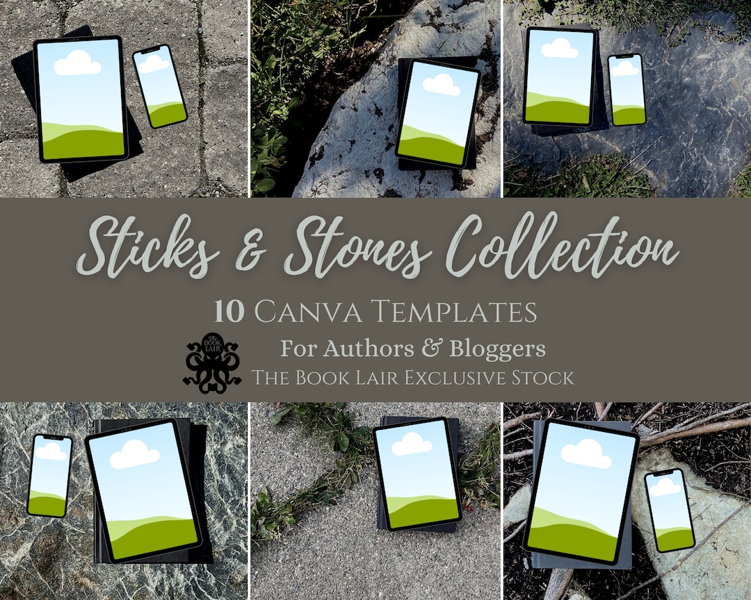 Pre-made Canva Templates - Sticks & Stones Collection - Etsy