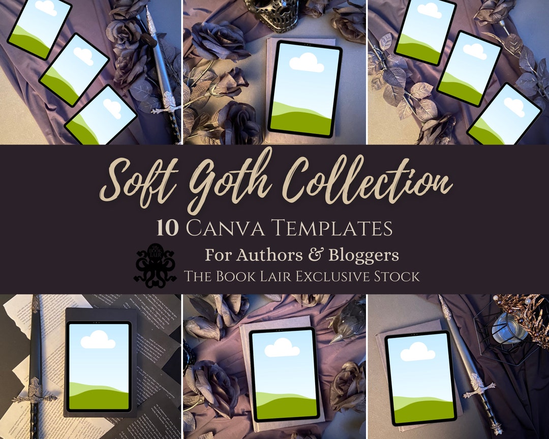 Pre-made Canva Templates – Soft Goth | Stock Photography | Canva ...